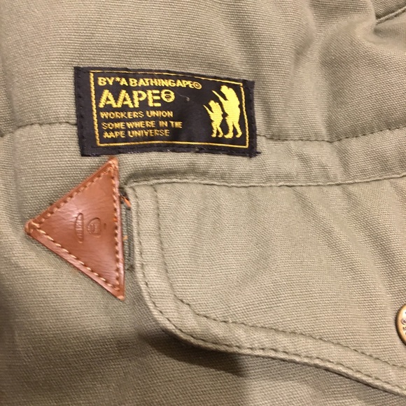 Bape | Jackets & Coats | Bape Workers Union Winter Jacket | Poshmark